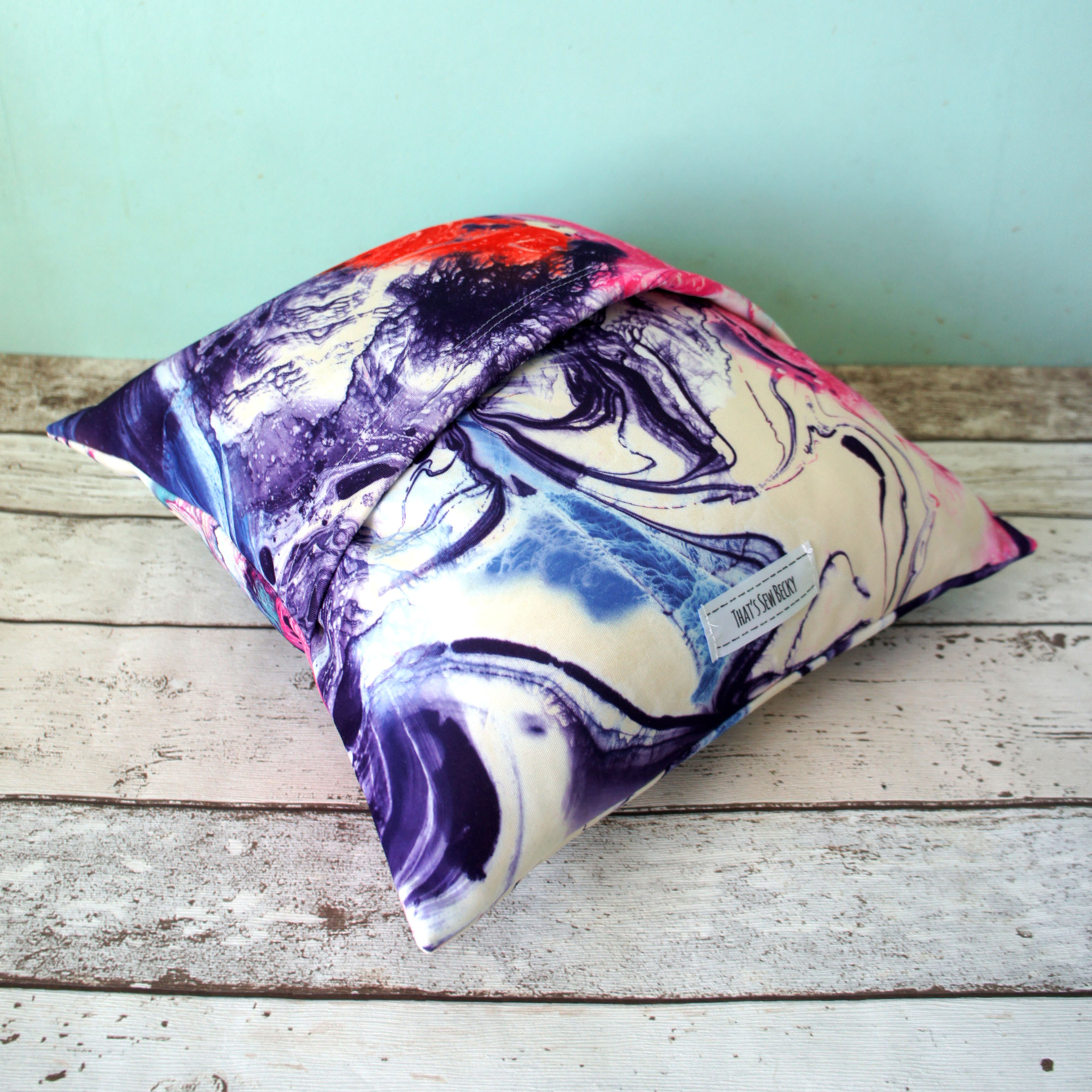 Marble Cushion – That’s Sew Becky