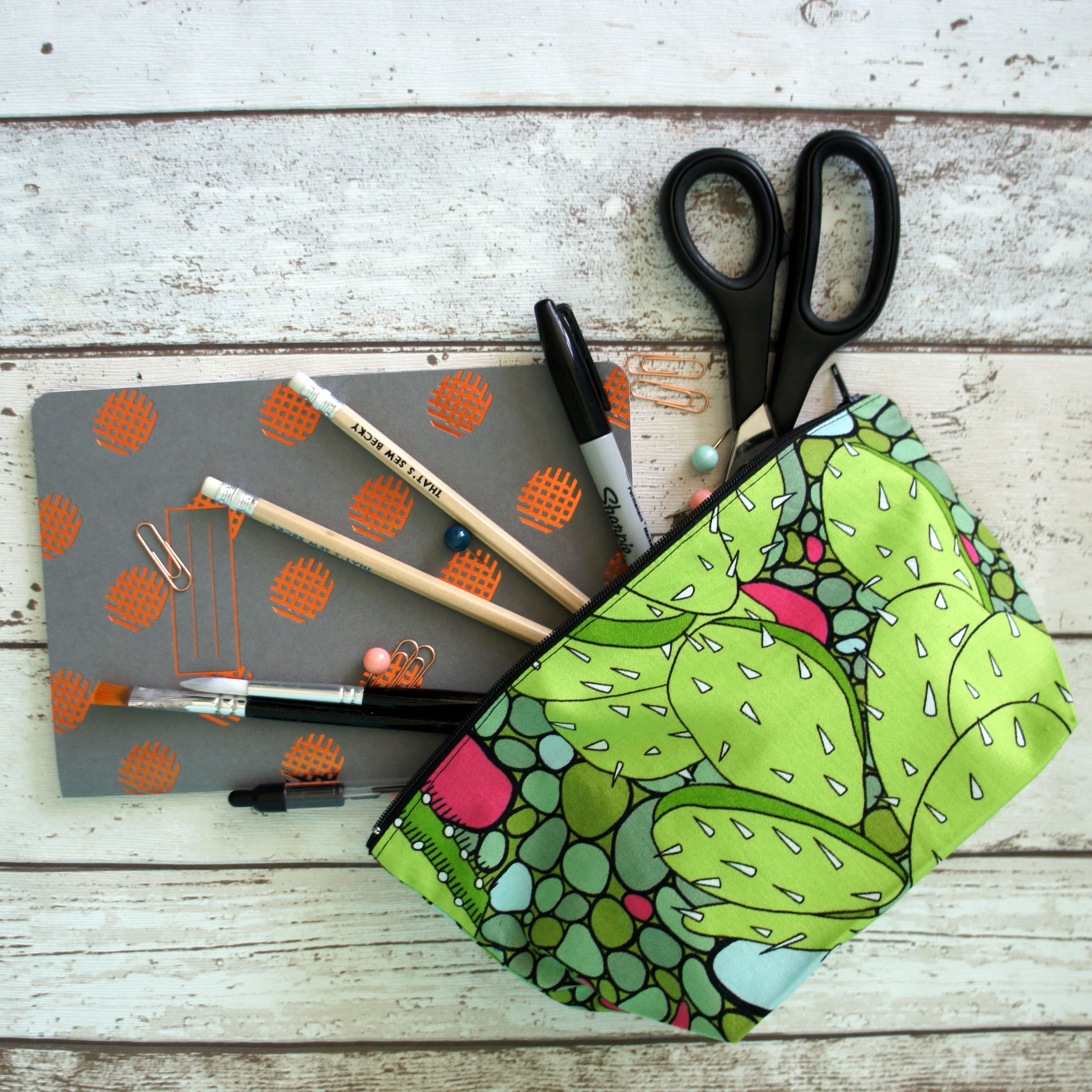 Tropical Cactus Bag – That’s Sew Becky