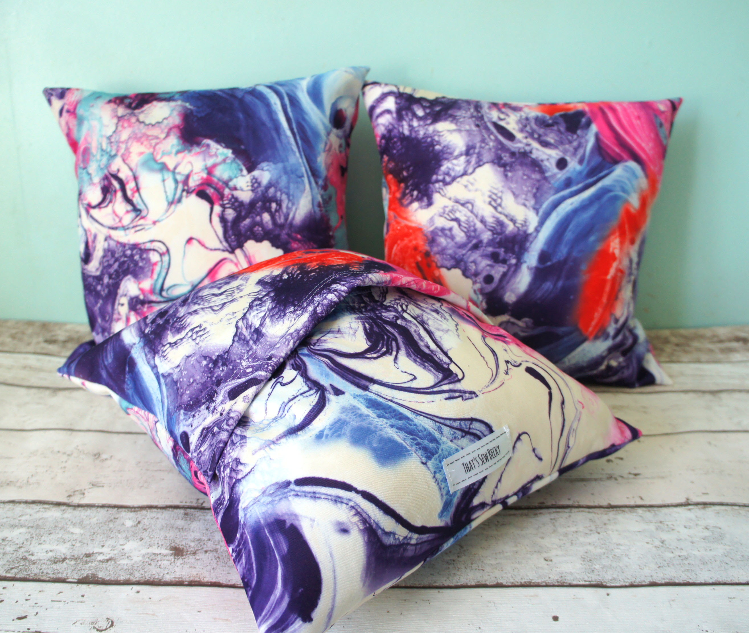 Marble Cushion – That’s Sew Becky