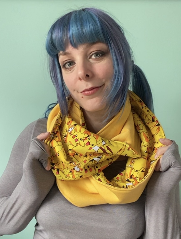 Pikachu Snood – That’s Sew Becky