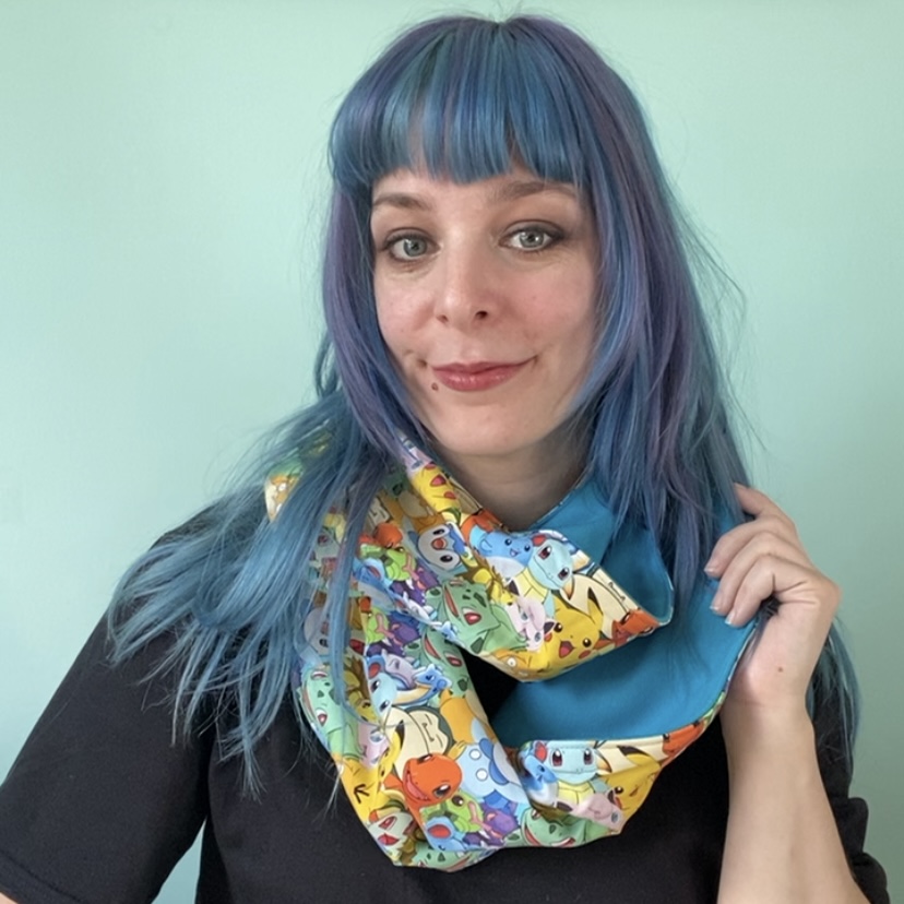 Bright Pokemon Snood – That’s Sew Becky